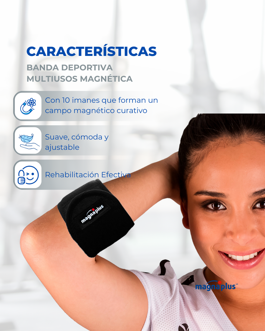 Banda Deportiva Multiusos Magnética – Magnaplus